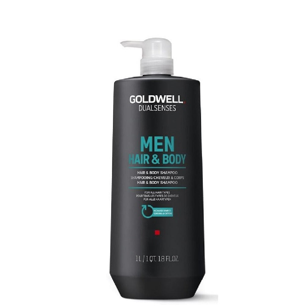 Goldwell Men Hair & Body Shampoo 1000ml – Salon500 Online
