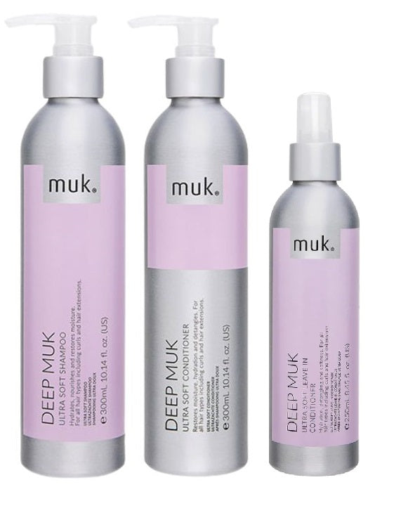 Muk Ultra Soft Leave In Conditioner Trio Bundle – Salon500 Online