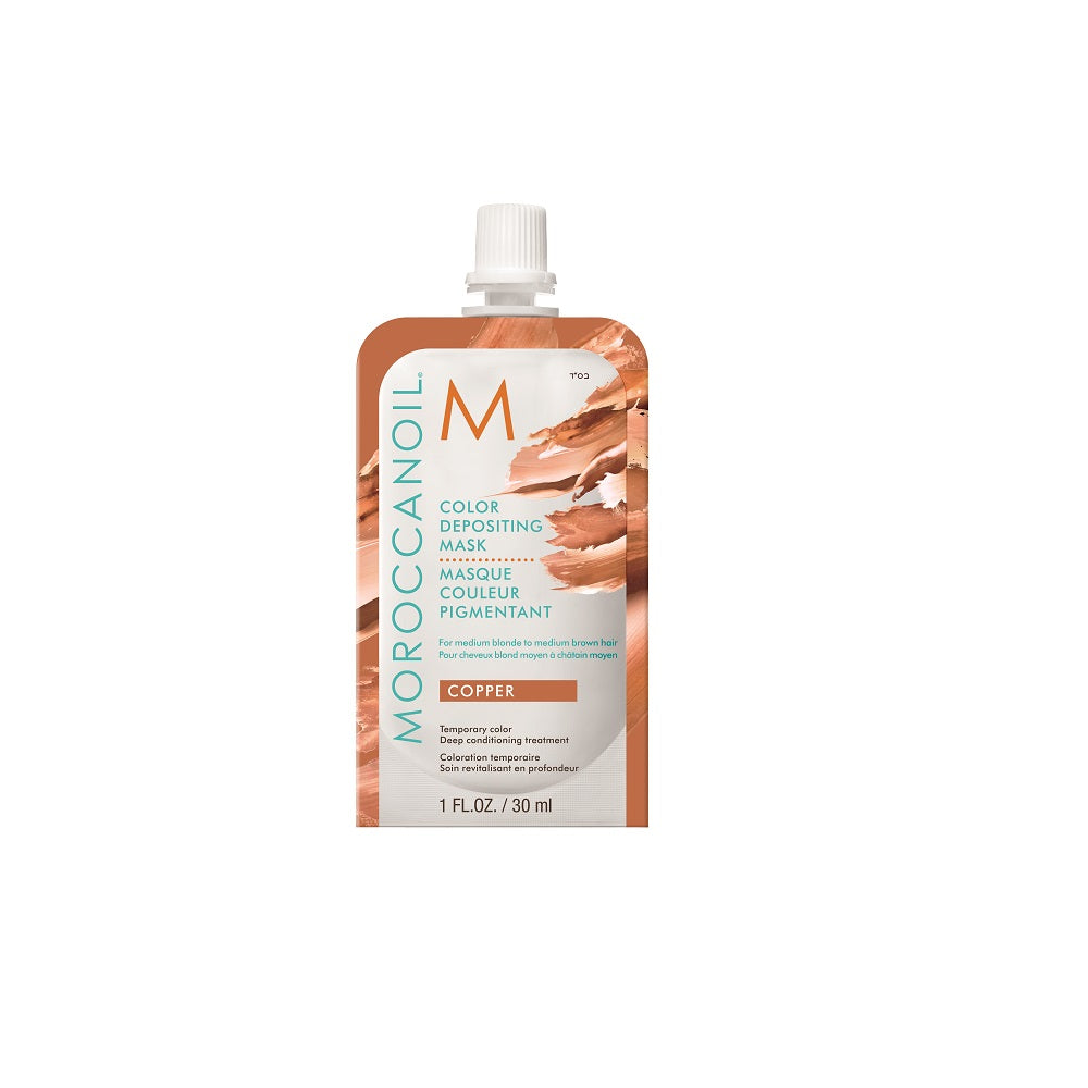 Moroccanoil Color Deposit Mask Copper 30ml – Salon500 Online