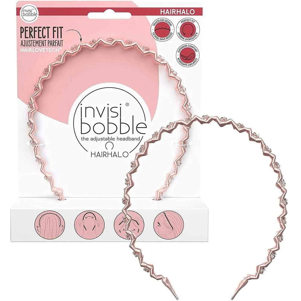 Invisibobble Hair Halo Pink Sparkle – Salon500 Online
