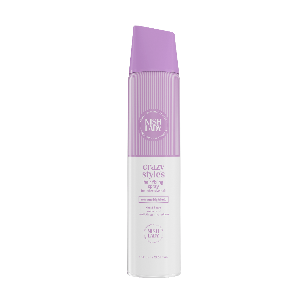 Nish Lady Fixing Hairspray 386ml – Salon500 Online