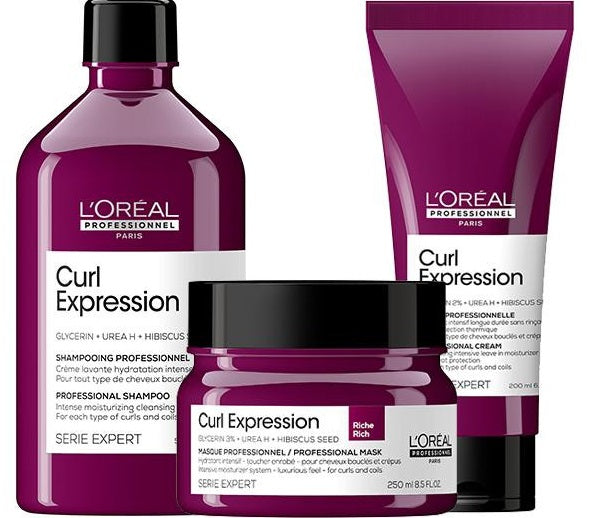 Loreal Curl Expression Trio Bundle Thick Hair – Salon500 Online